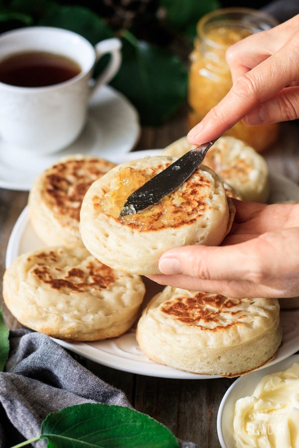 Easy English Crumpets | Savor the Flavour