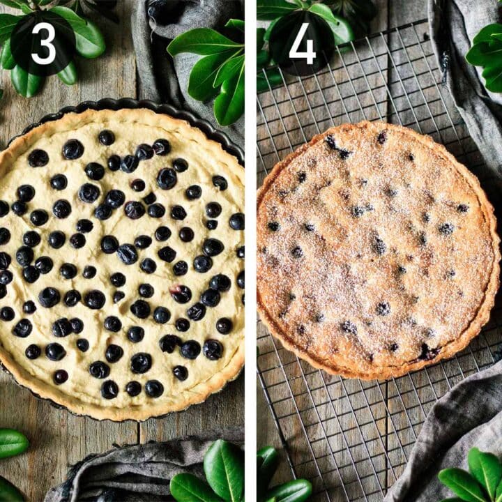 Blueberry Frangipane Tart - Savor the Flavour