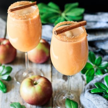 Caramel Apple Mocktail - Savor the Flavour
