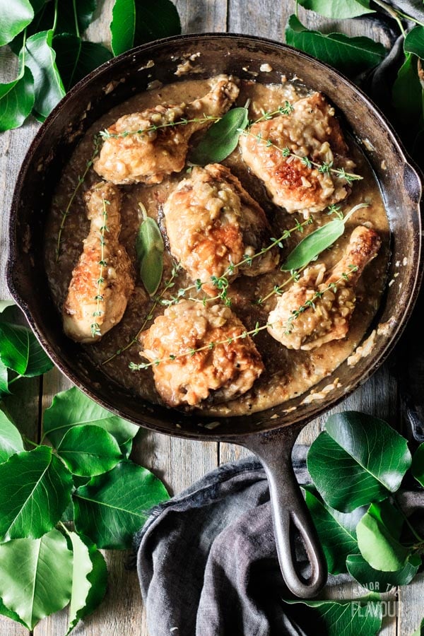 Southern Smothered Chicken | Savor the Flavour