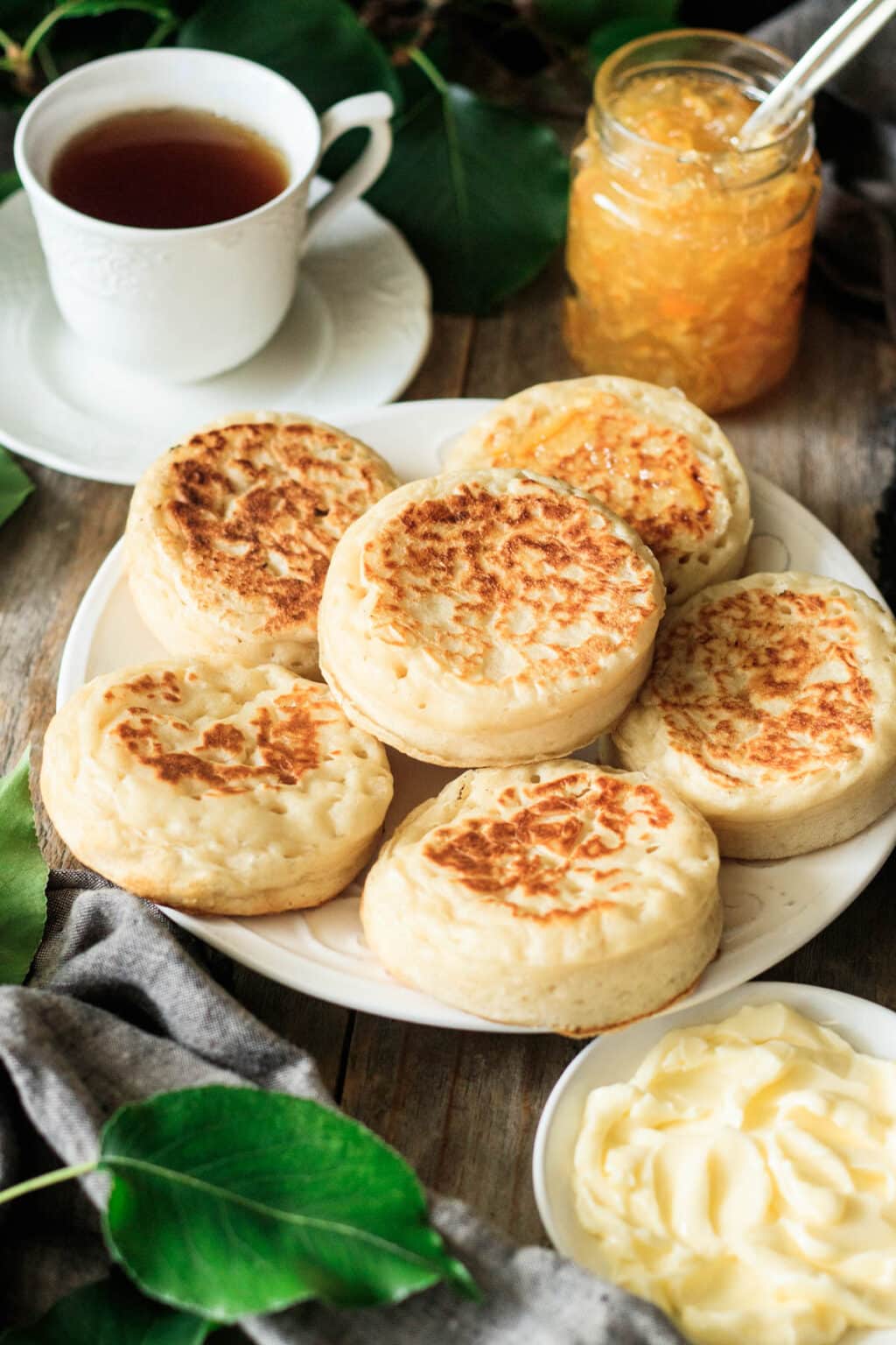 English Crumpets Recipe - Savor the Flavour