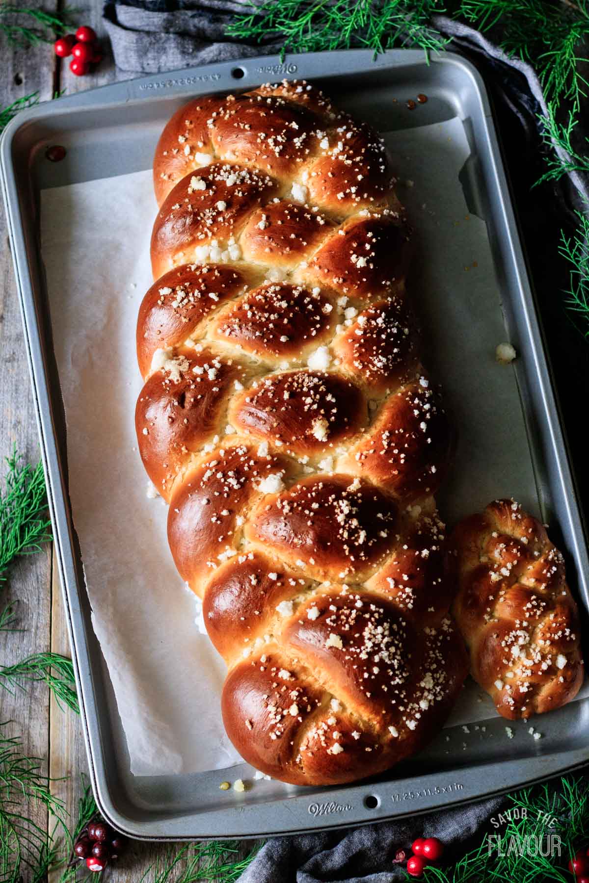 Pulla: Finnish Cardamom Bread | Savor the Flavour