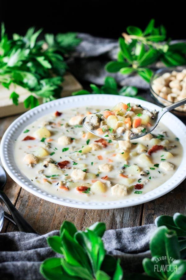 New England Clam Chowder | Savor the Flavour