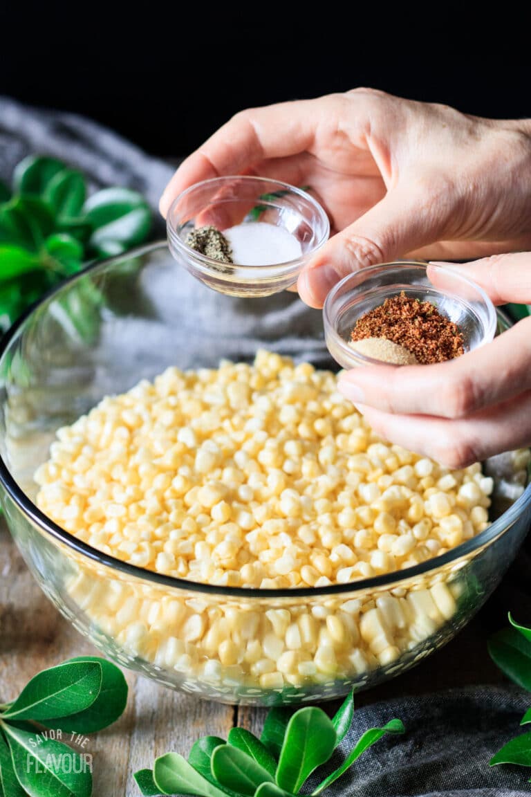 Oven Roasted Kernel Corn - Savor the Flavour