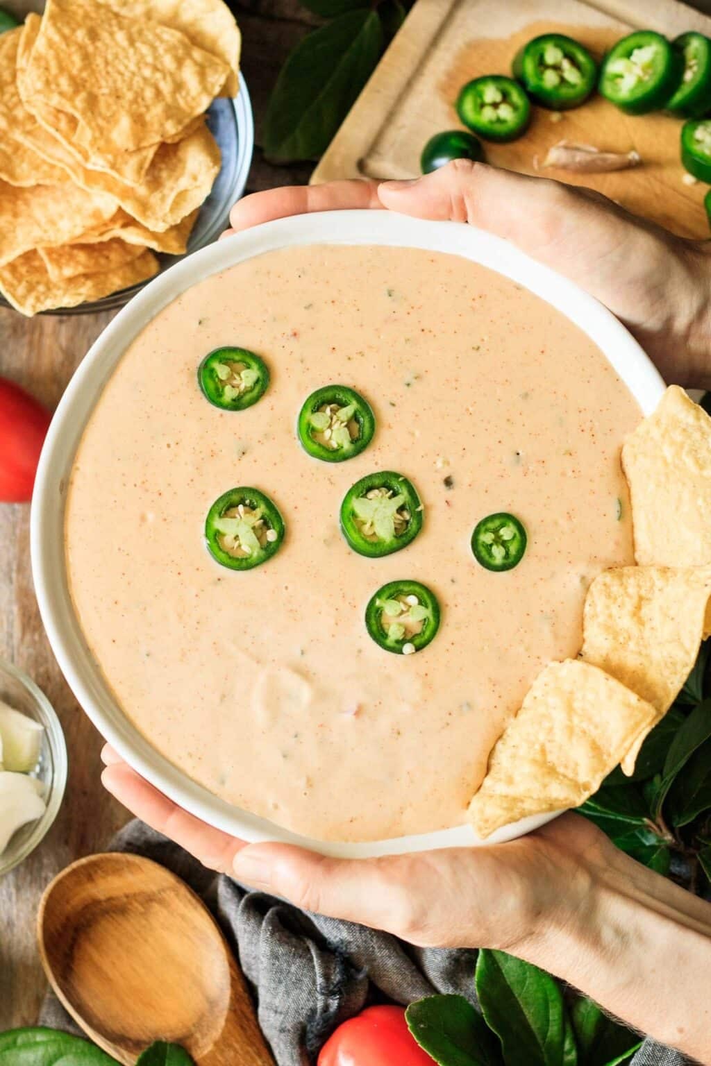 Copycat Chipotle Queso Blanco - Savor the Flavour
