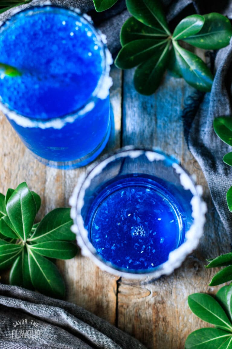 Blue Lagoon Mocktail - Savor the Flavour