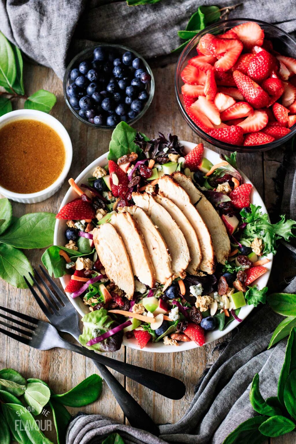 Copycat Chick-fil-A Market Salad - Savor the Flavour