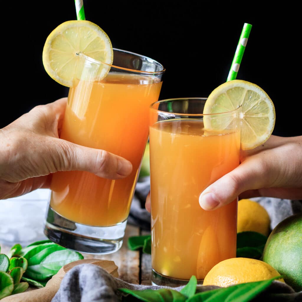 Copycat Chick-fil-A Mango Passion Tea - Savor the Flavour