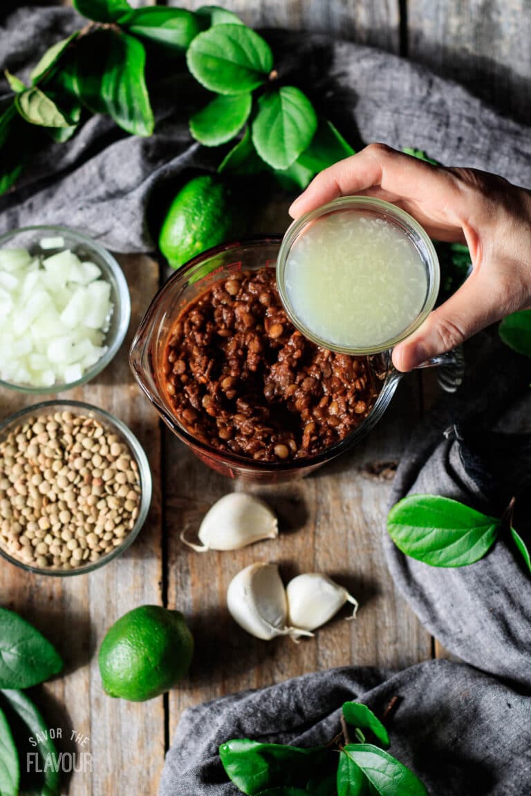 Lentil Taco Meat | Savor the Flavour