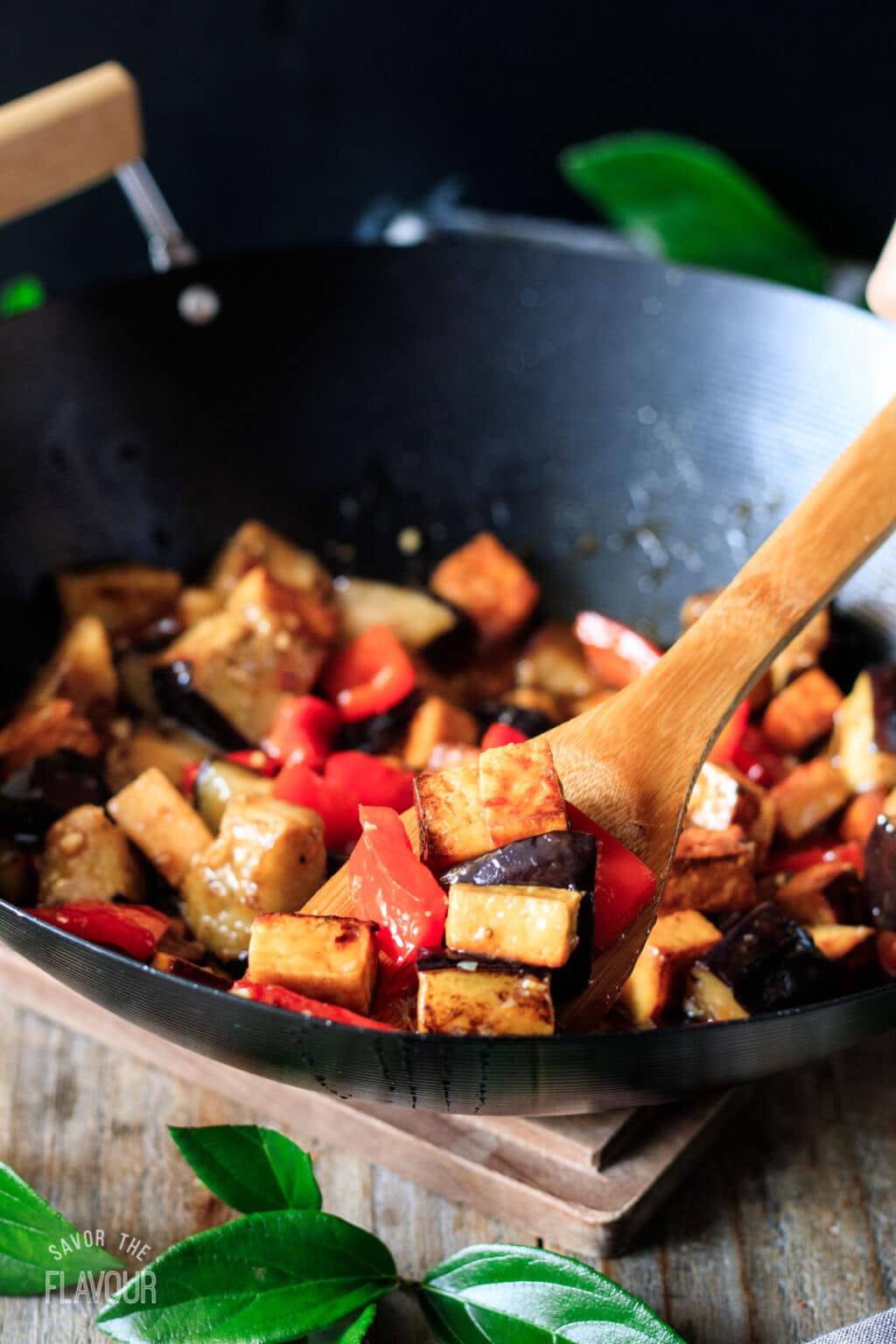 Panda Express Eggplant Tofu Copycat Recipe - Savor the Flavour