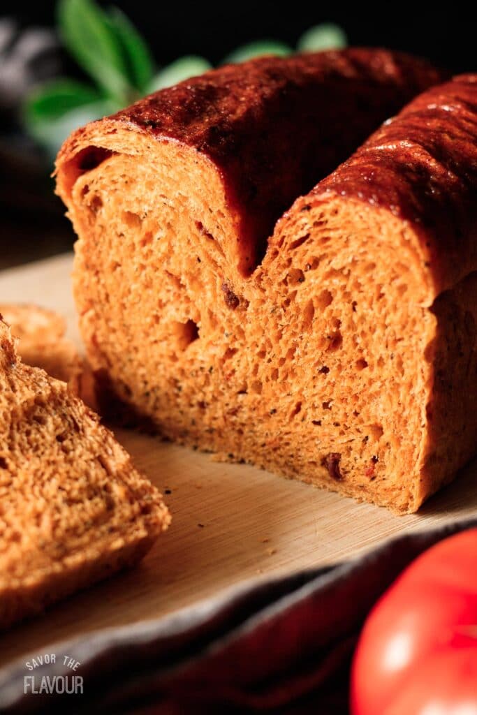 Panera Tomato Basil Bread - Savor the Flavour