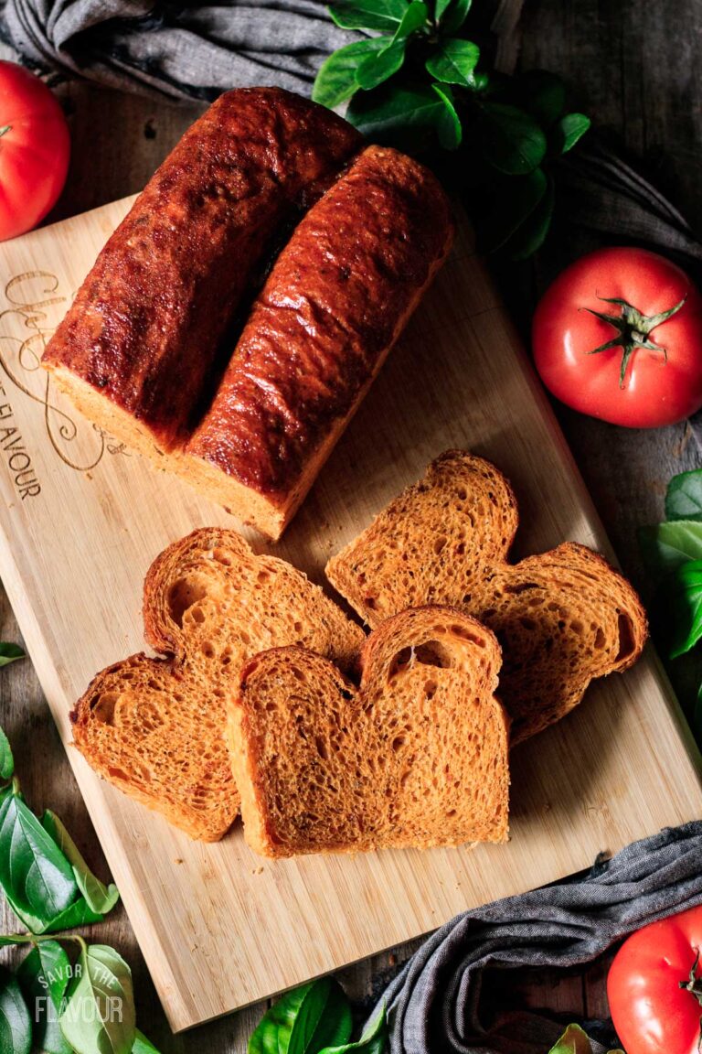 Panera Tomato Basil Bread - Savor the Flavour