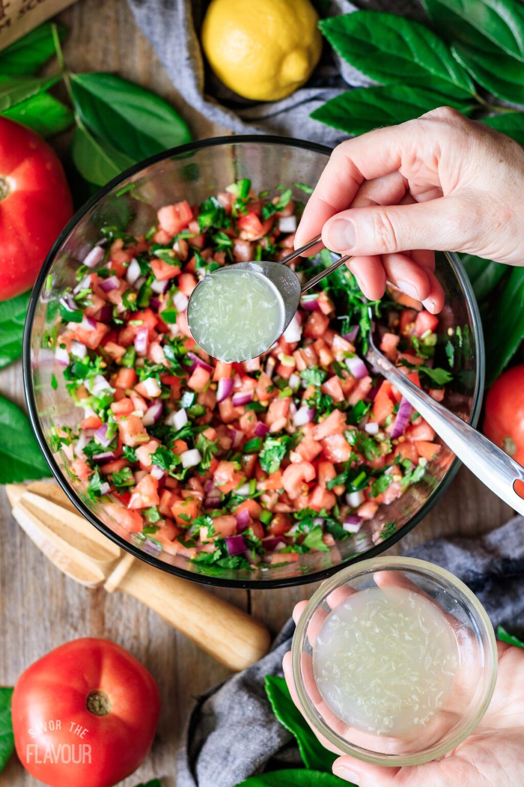 Chipotle Fresh Tomato Salsa (Copycat Recipe) - Savor the Flavour