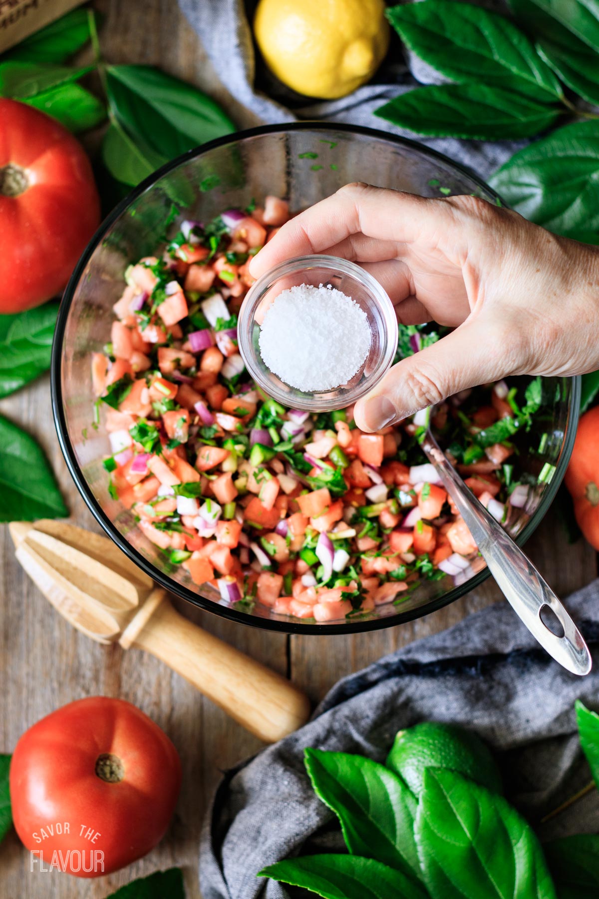 Chipotle Fresh Tomato Salsa (Copycat Recipe) - Savor the Flavour