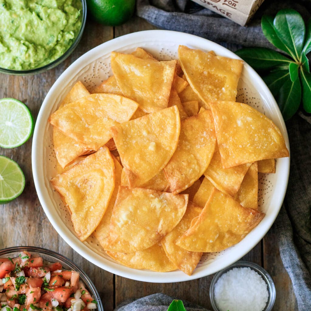 Chipotle Tortilla Chips Copycat - Savor the Flavour