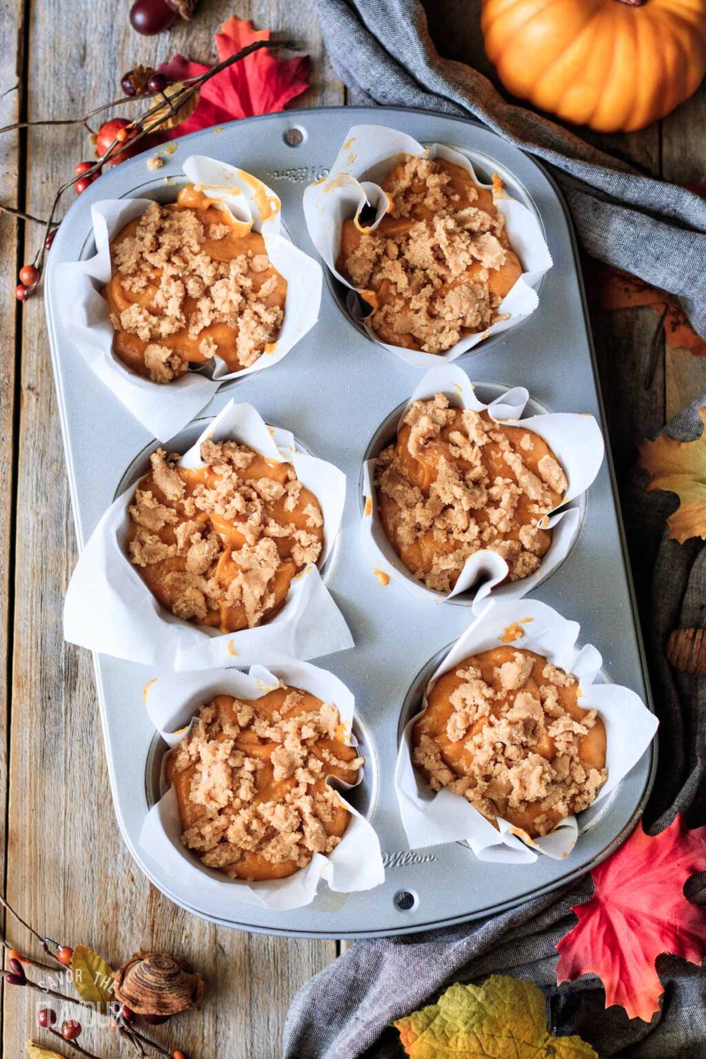 Panera Pumpkin Muffins - Savor the Flavour