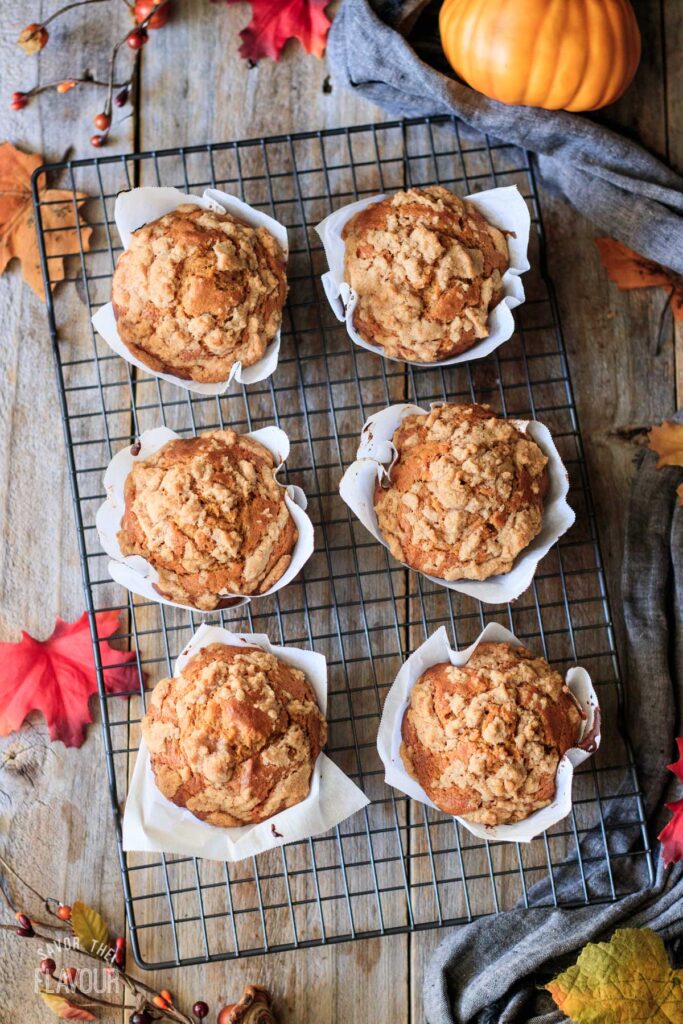 Panera Pumpkin Muffins - Savor the Flavour