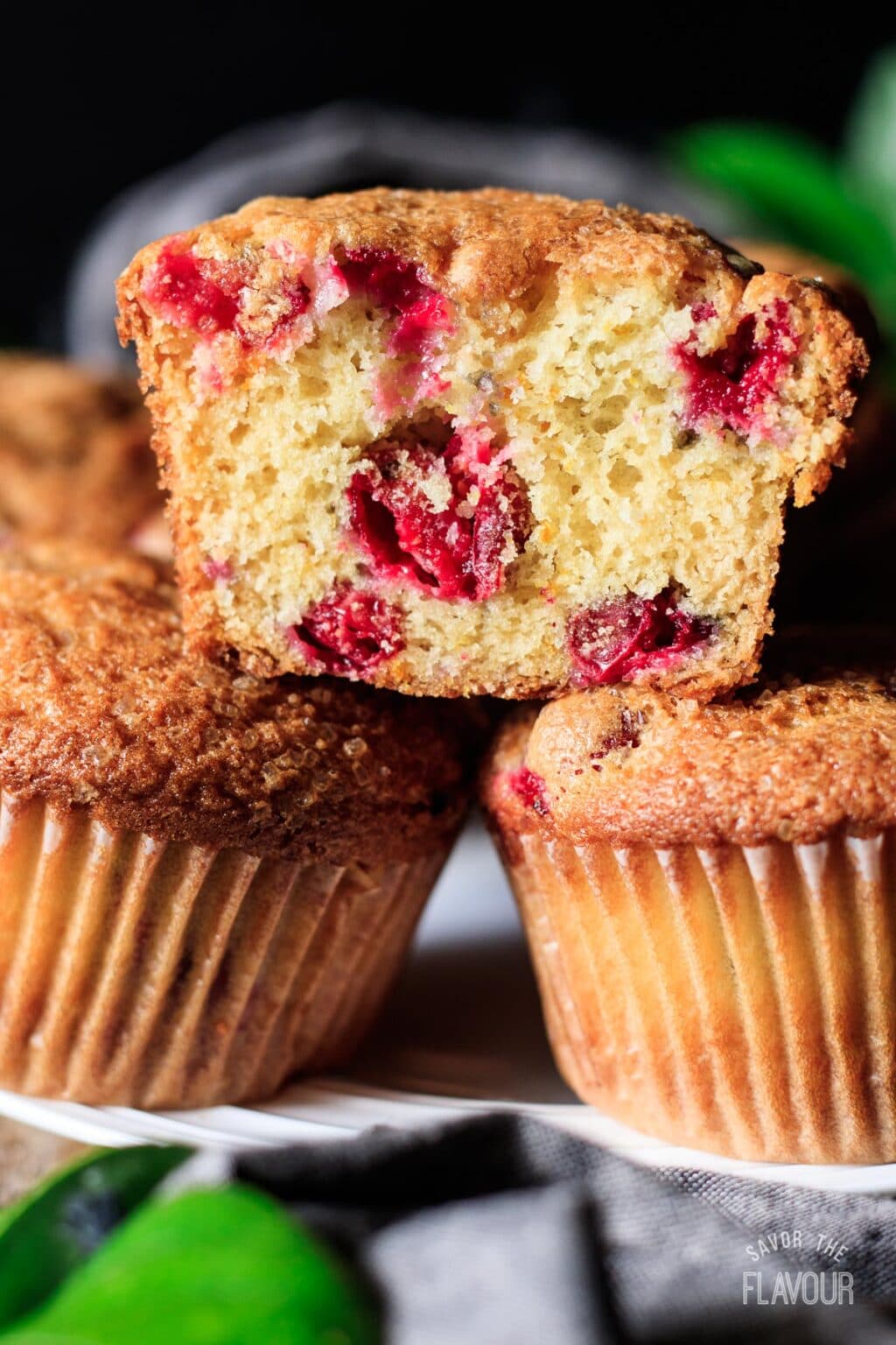 Panera Cranberry Orange Muffins - Savor the Flavour