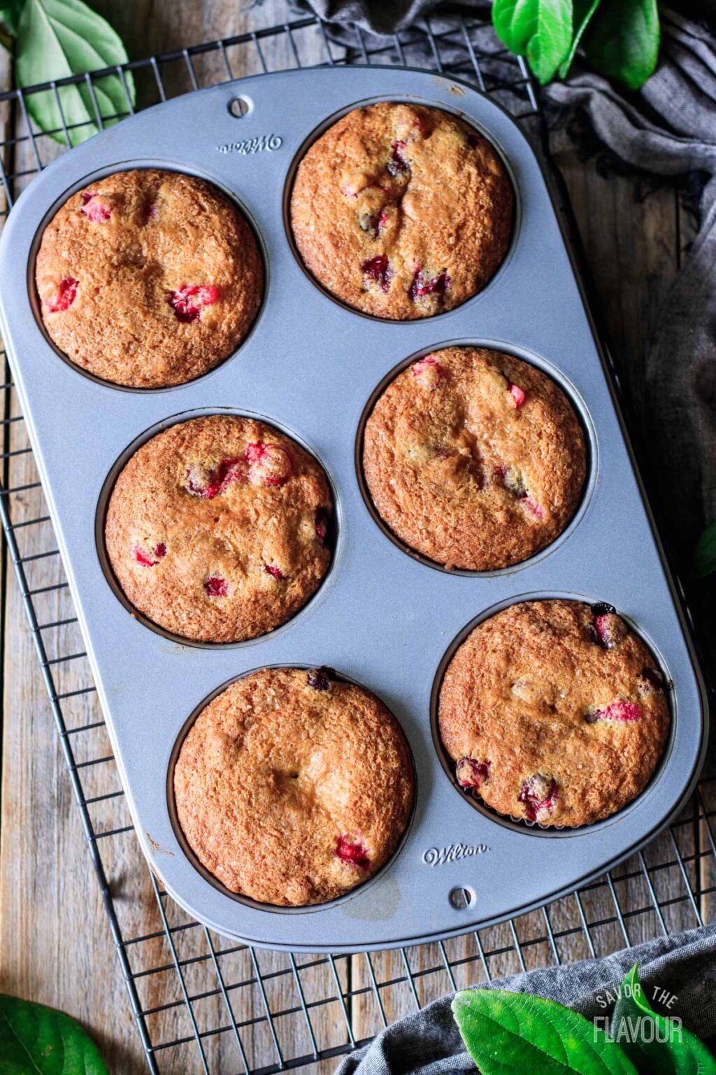 Panera Cranberry Orange Muffins - Savor the Flavour