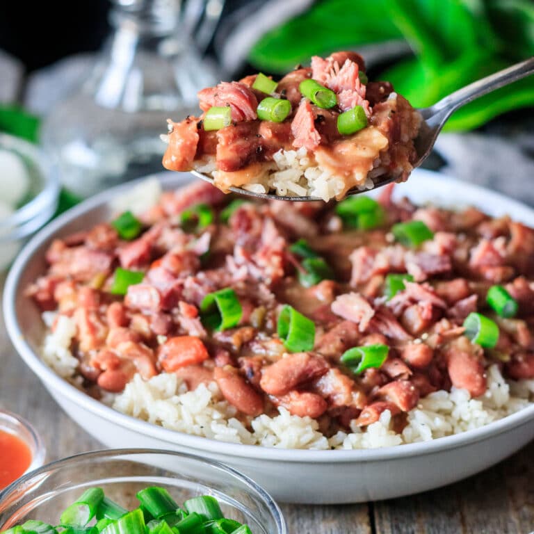Creole Red Beans and Rice - Savor the Flavour
