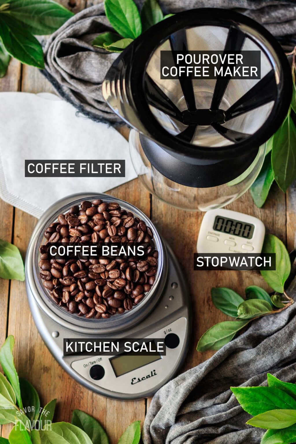 How to Make Pour Over Coffee - Savor the Flavour