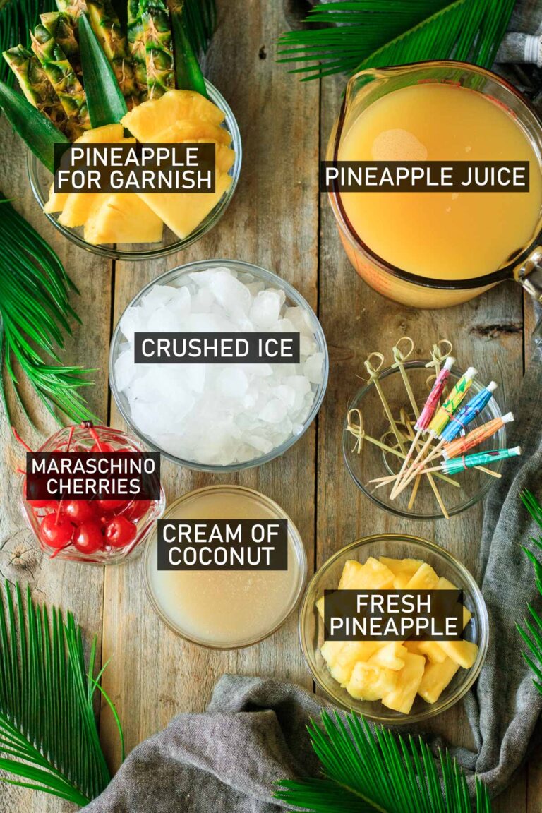 Virgin Piña Colada - Savor the Flavour