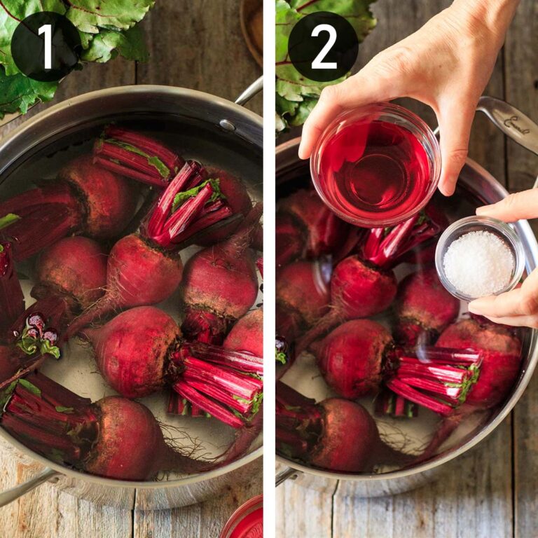 How to Boil Beets - Savor the Flavour