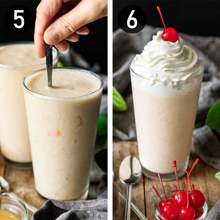 Copycat Chick-fil-A Peach Milkshake - Savor the Flavour