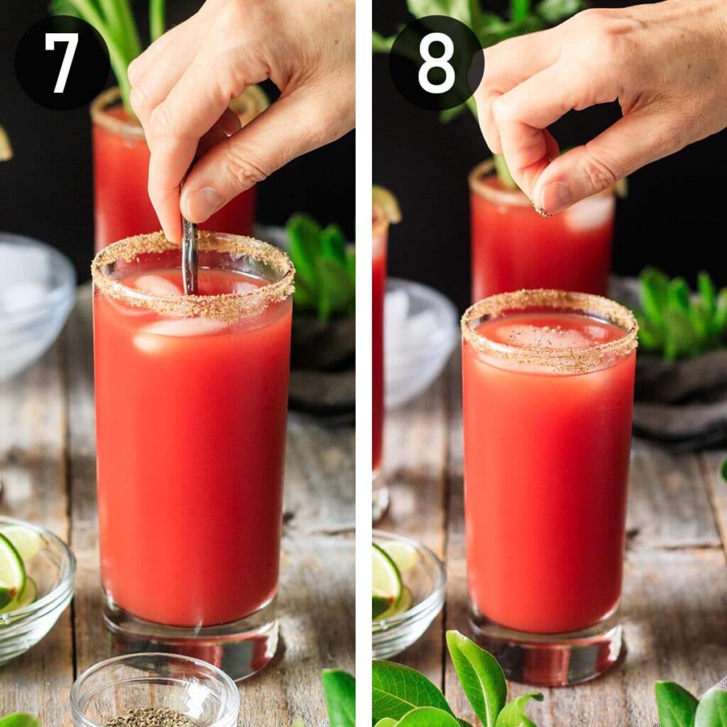 Canadian Caesar Mocktail - Savor the Flavour