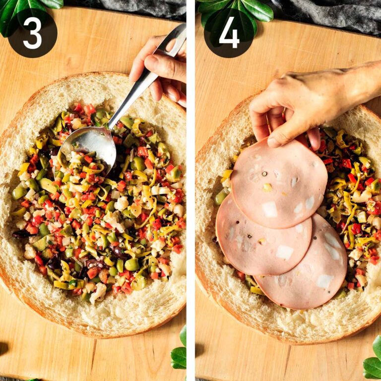 Muffaletta Sandwich - Savor the Flavour