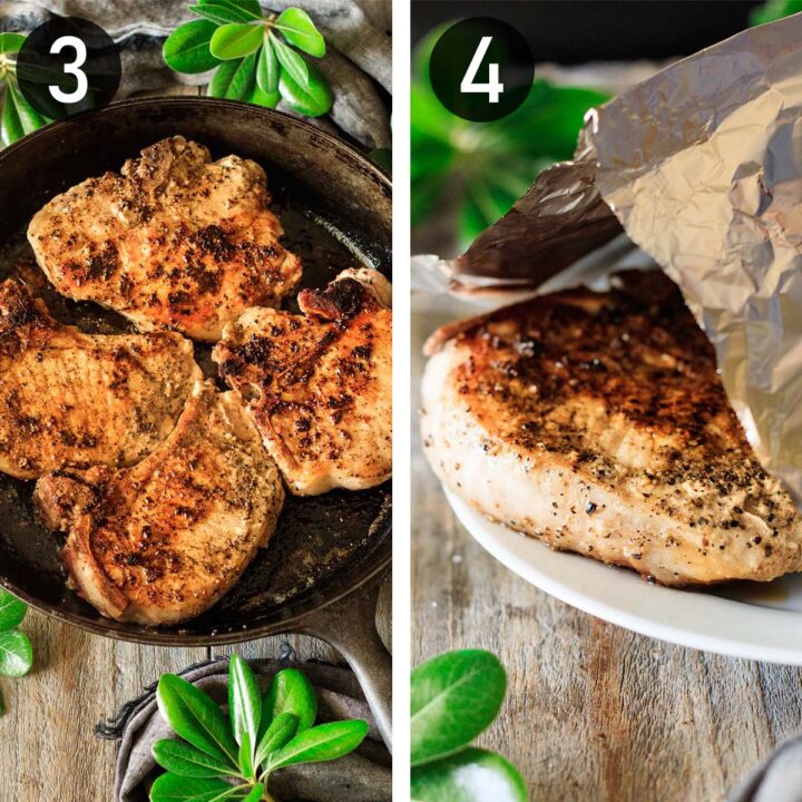 Pan Seared Pork Chops - Savor the Flavour