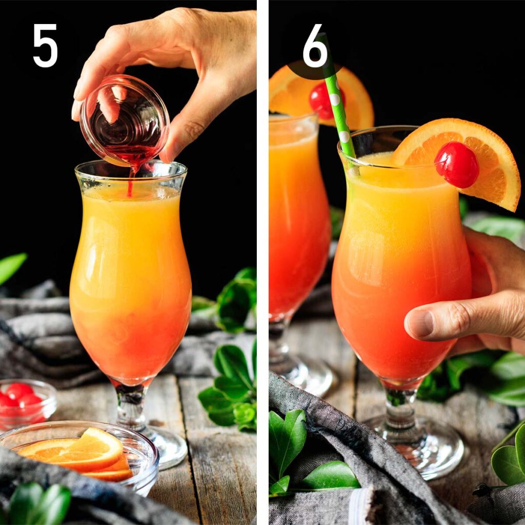 Sunrise Mocktail - Savor the Flavour