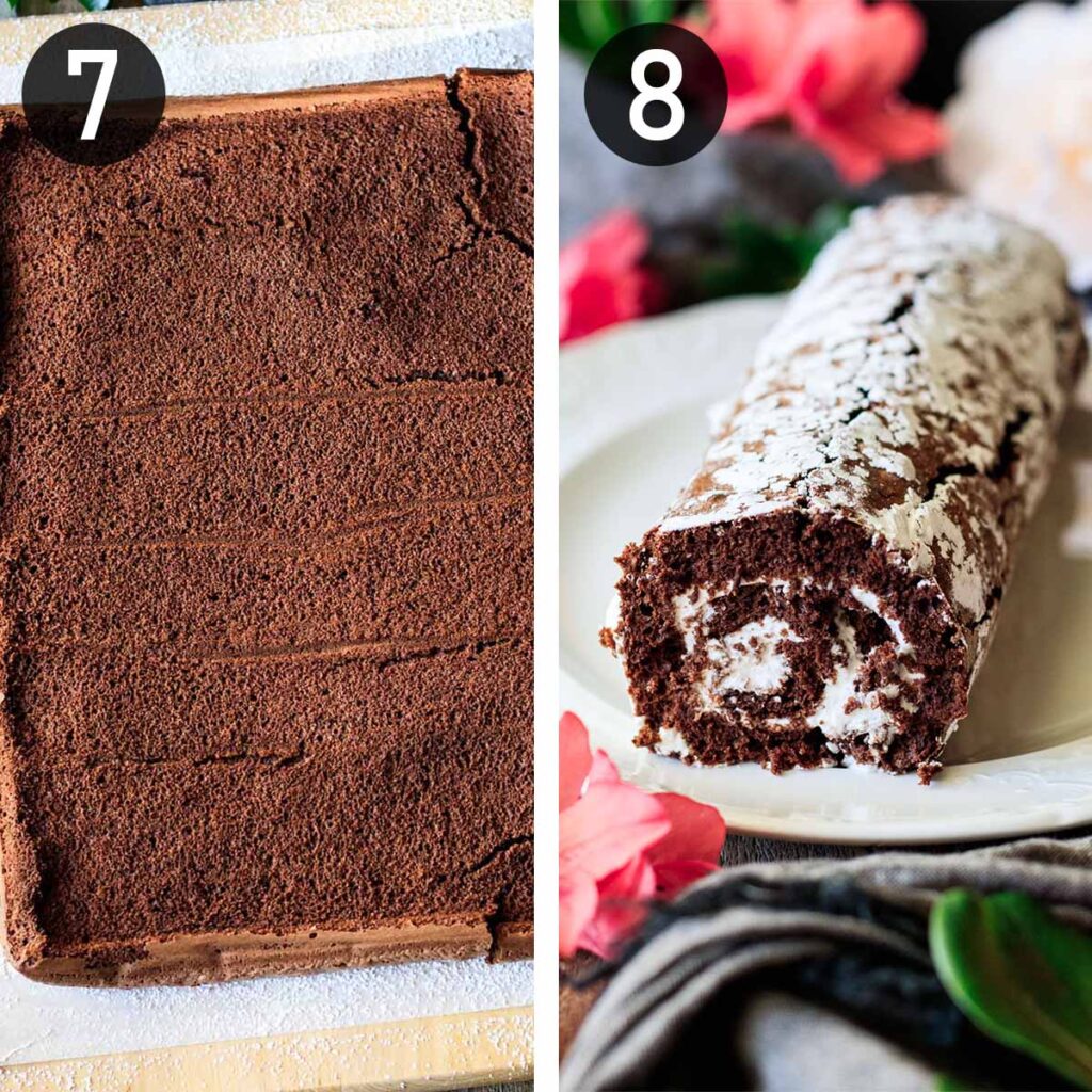 Chocolate Roulade - Savor the Flavour