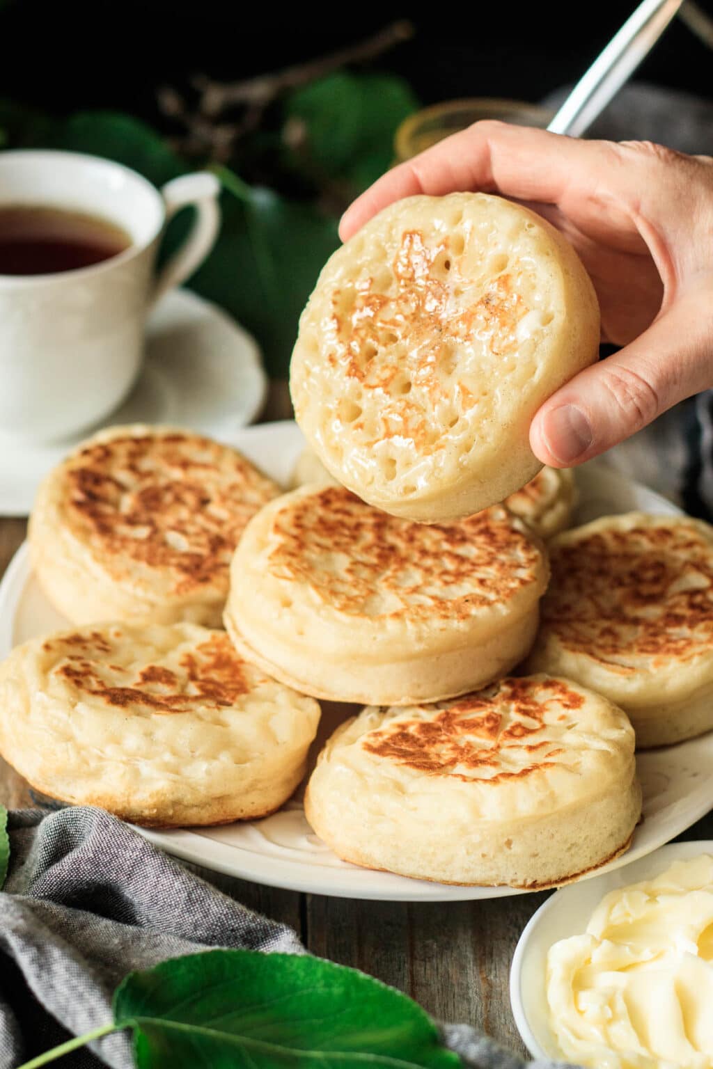 English Crumpets Recipe - Savor the Flavour