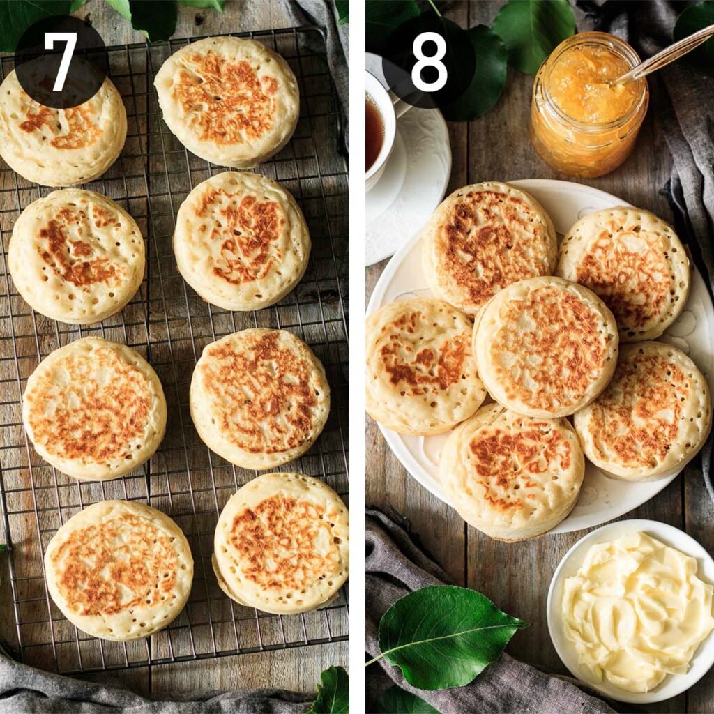 English Crumpets Recipe - Savor the Flavour