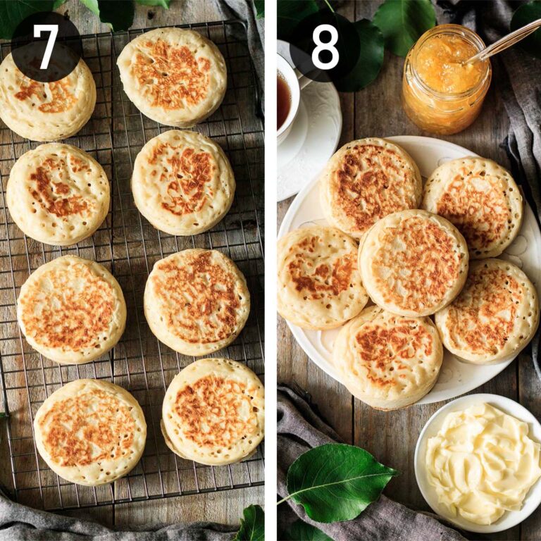 English Crumpets Recipe - Savor the Flavour