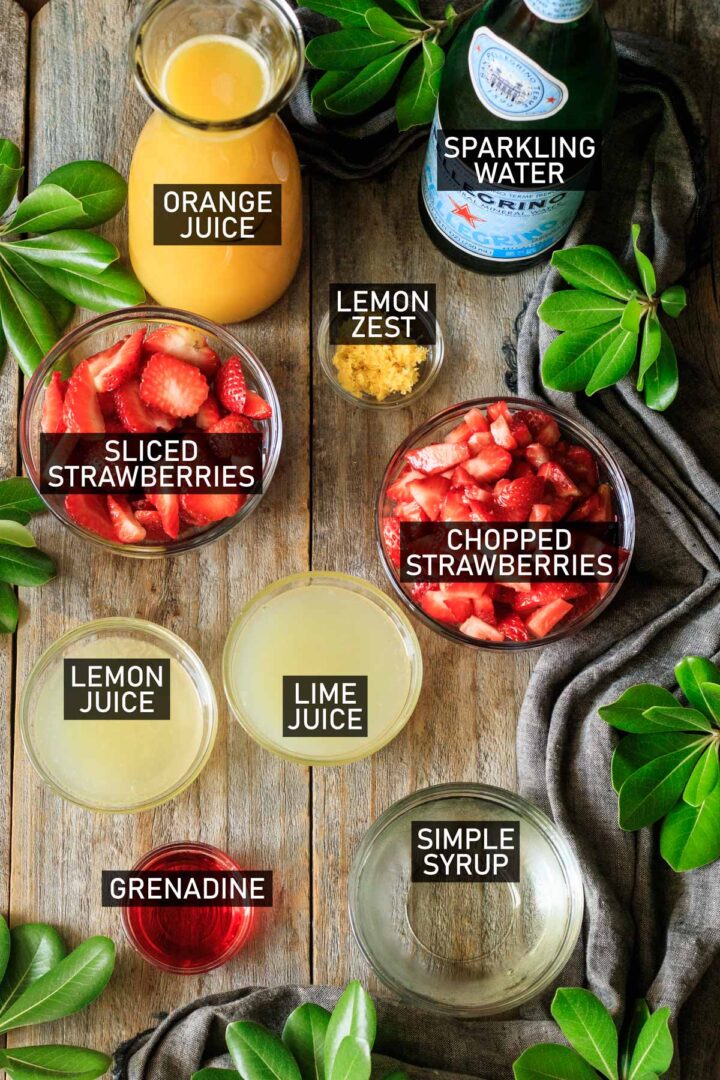 Strawberry Mocktail - Savor the Flavour