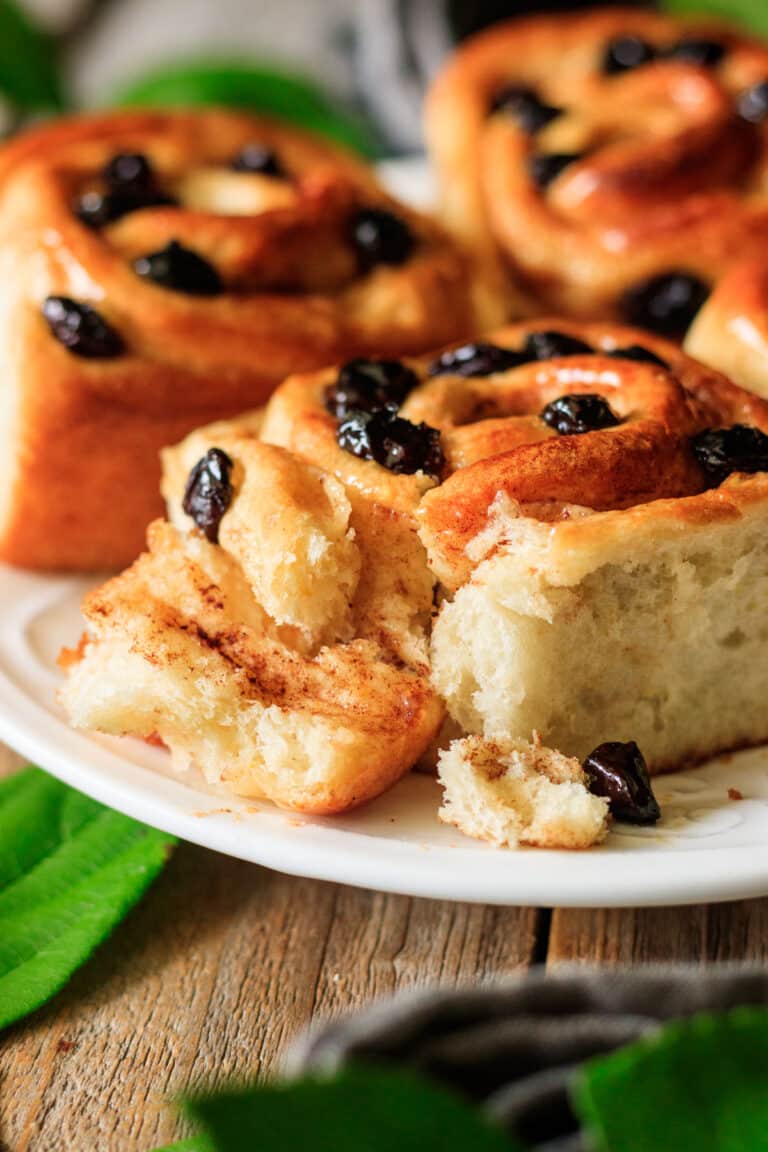 Cinnamon Raisin Rolls - Savor the Flavour