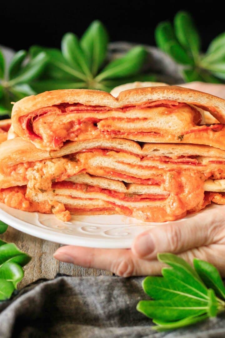Pizza Garbage Bread Recipe - Savor the Flavour