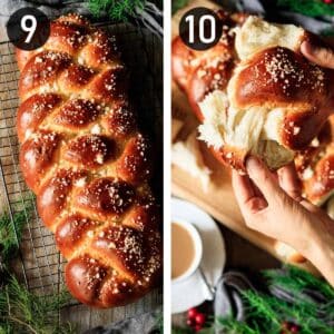 Pulla (Finnish Cardamom Bread) - Savor the Flavour