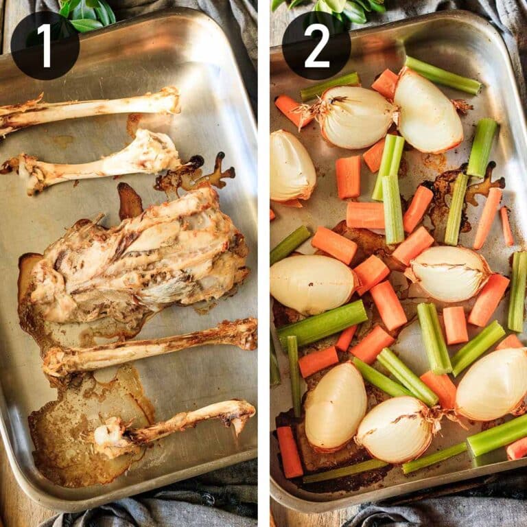 Slow Cooker Turkey Bone Broth - Savor the Flavour