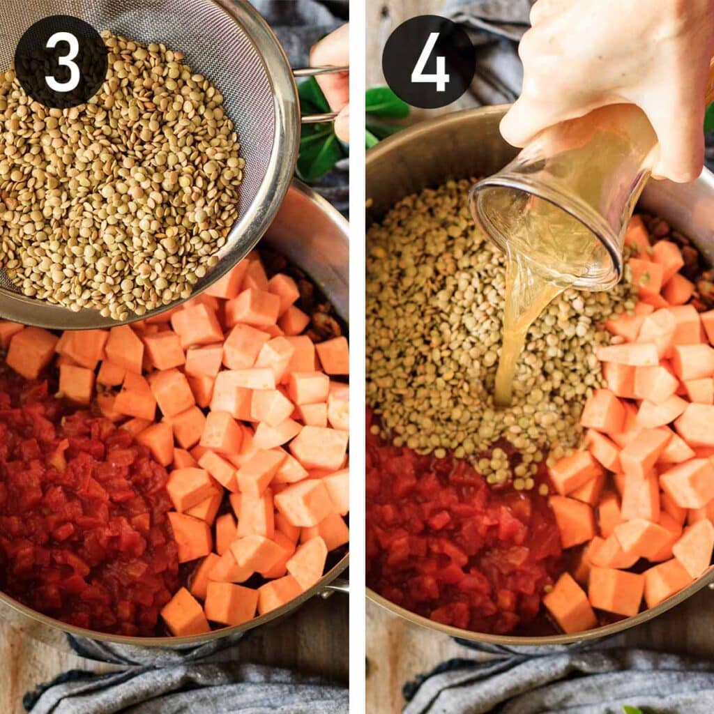 Moroccan Lentil Stew - Savor the Flavour