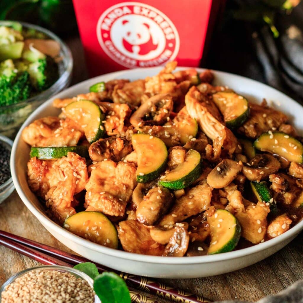 Panda Express Mushroom Chicken Copycat - Savor the Flavour