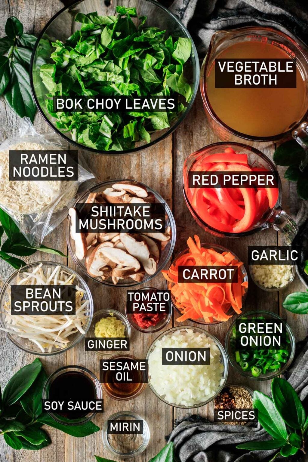 Vegan Ramen with Vegetables - Savor the Flavour