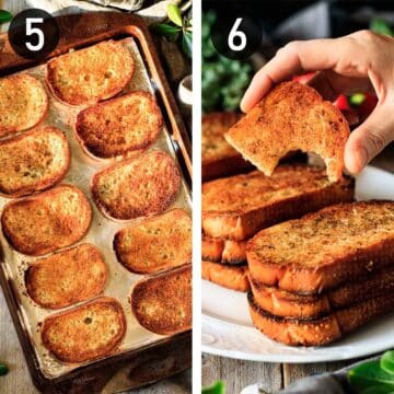 Easy Garlic Toast - Savor the Flavour