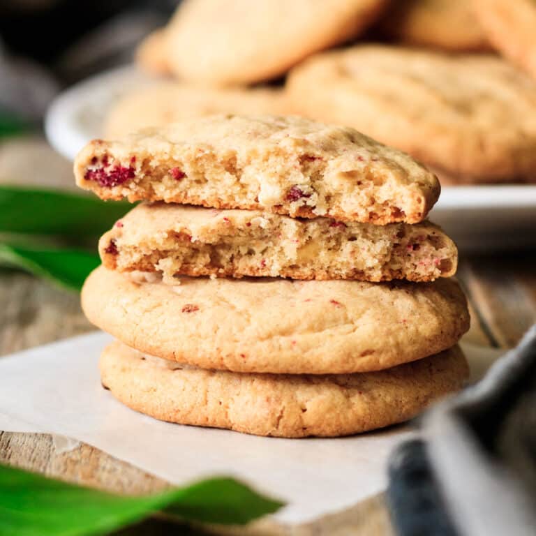 Subway Raspberry Cheesecake Cookies Copycat - Savor the Flavour