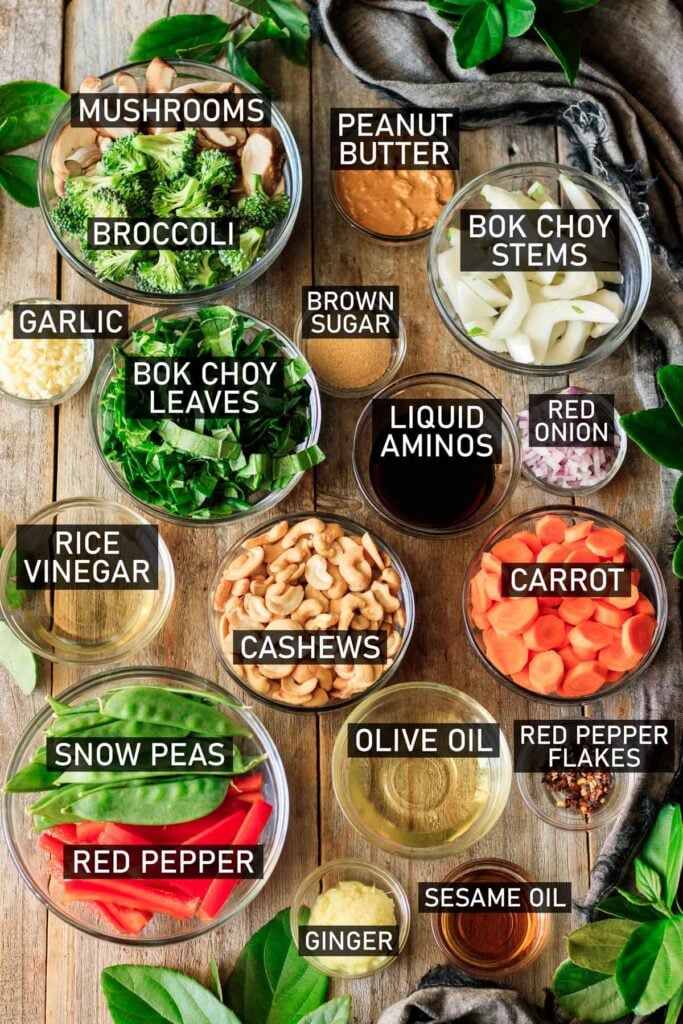 Thai Vegetable Stir Fry - Savor the Flavour