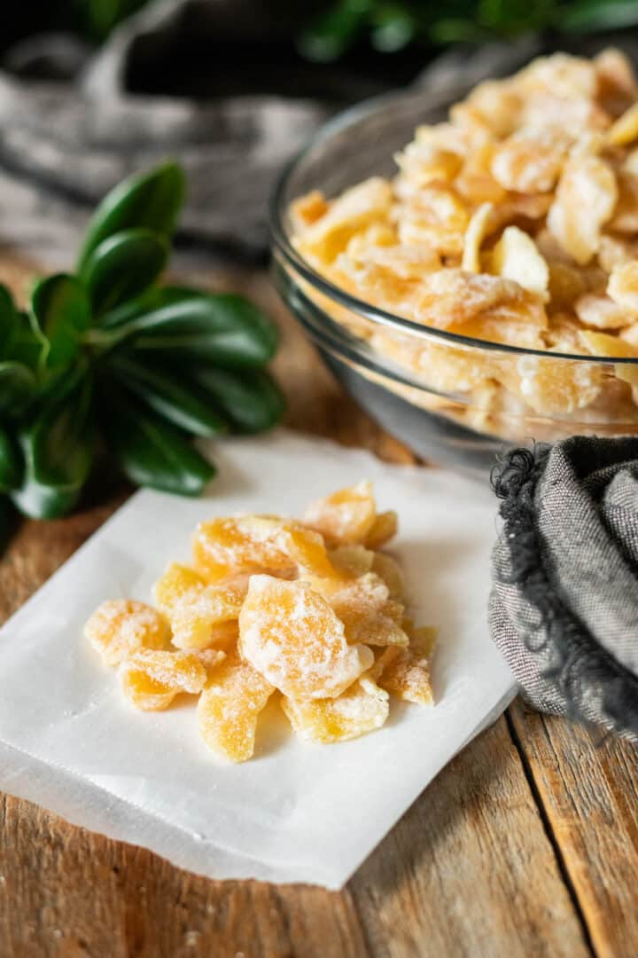 Candied Ginger Recipe - Savor the Flavour