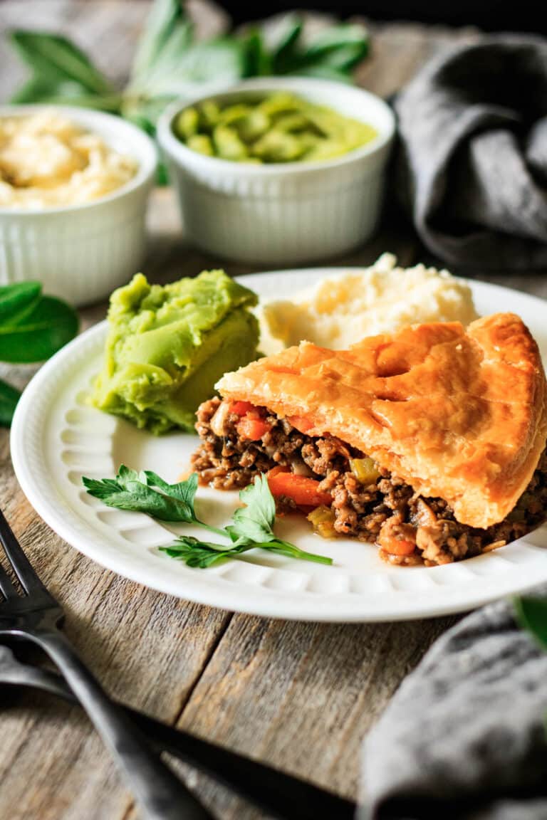 Minced Beef Pie - Savor the Flavour