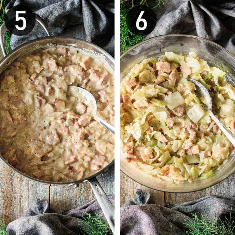 Irish Ham and Cabbage Pie - Savor the Flavour